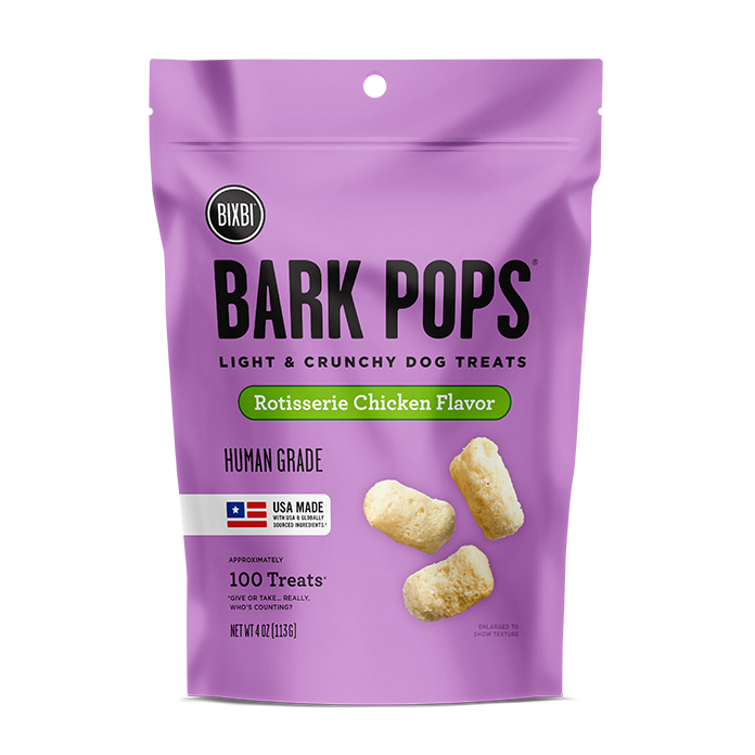 BIXBI Bark Pops - Rotisserie Chicken (4 oz) - Woof Gang Bakery & Grooming