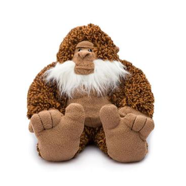 fabdog Small Fluffy Big Foot Plush Toy - EarthWise Pet