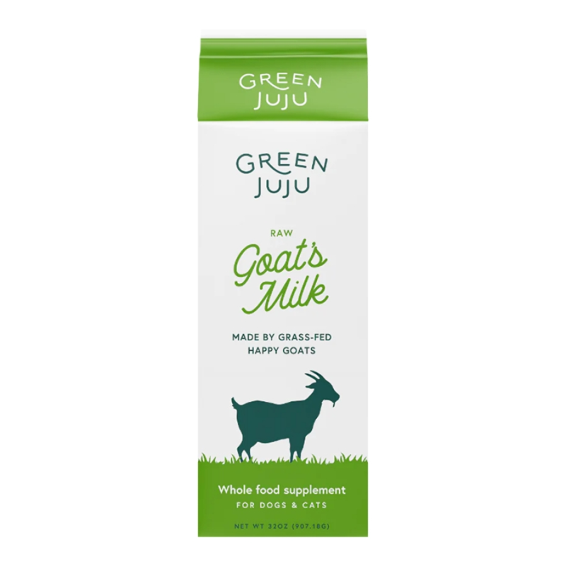 Green Juju Raw Goat Milk 32oz - Pet Wants Rockville - Fresh Local Pet Food
