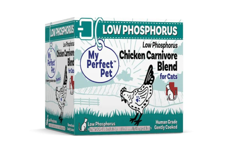 My Perfect Pet Low Phosphorus Chicken Carnivore Grain-Free Frozen Cat Food, 3-lb - Pet Wants ...